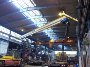 Ny traverskran till Ovako Tube & Ring - Carlhag